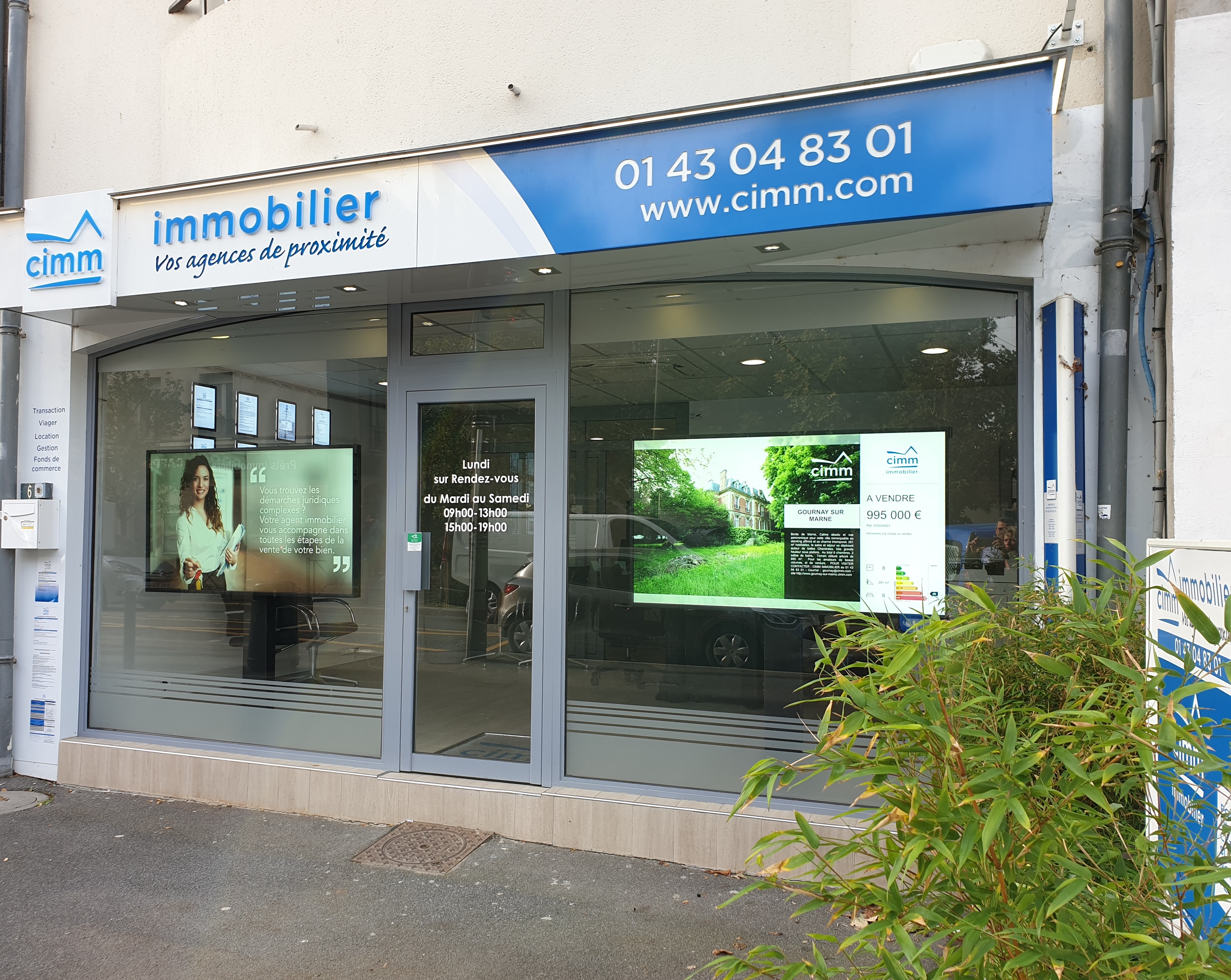 Votre agence CIMM IMMOBILIER GOURNAY-SUR-MARNE